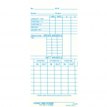 QR-6560 Time Cards – Global Time Systems